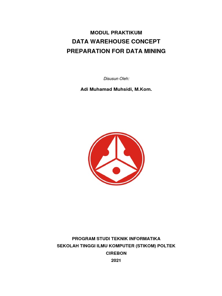Modul 7 Praktikum Konsep DW Preparation For Data Mining | PDF