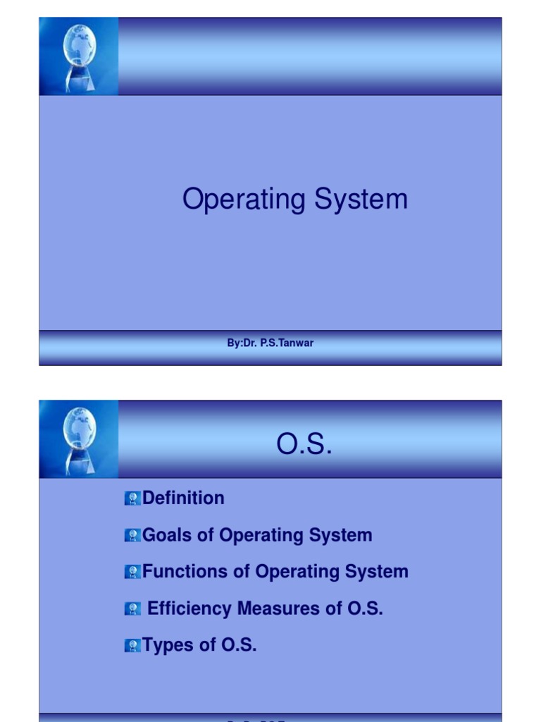 Cse 316 Chapter 1 To 3 Pdf Pdf Thread Computing Scheduling Computing