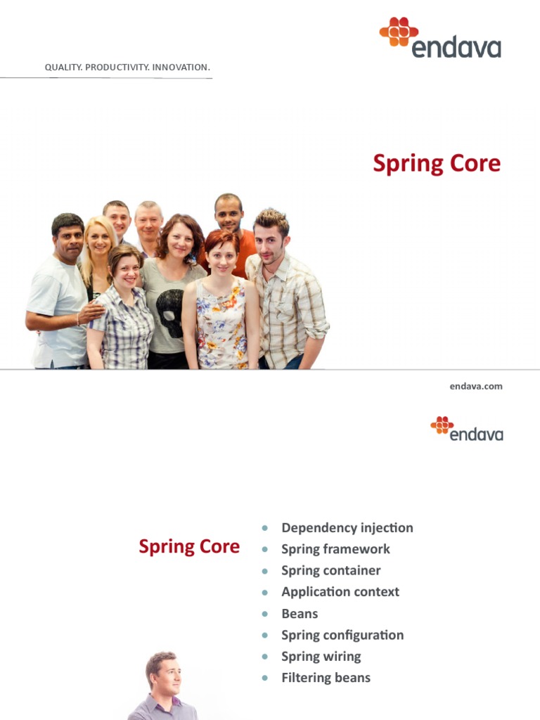 Spring Core&Boot | PDF | Spring Framework | Product Development