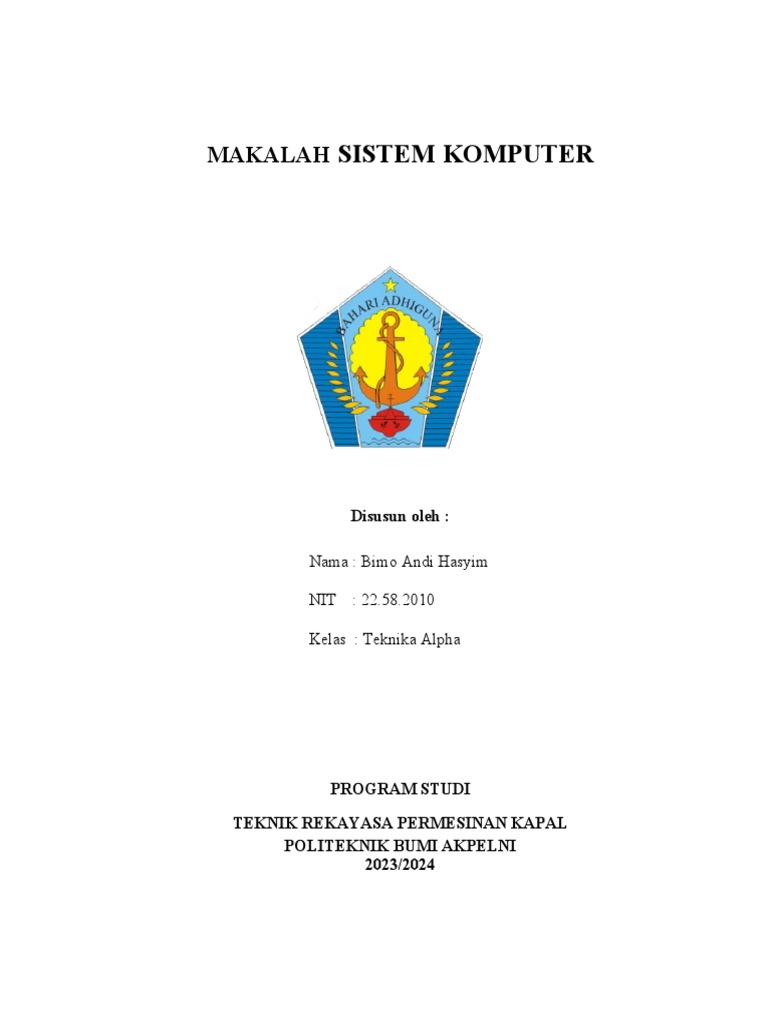 Makalah Sistem Komputer | PDF