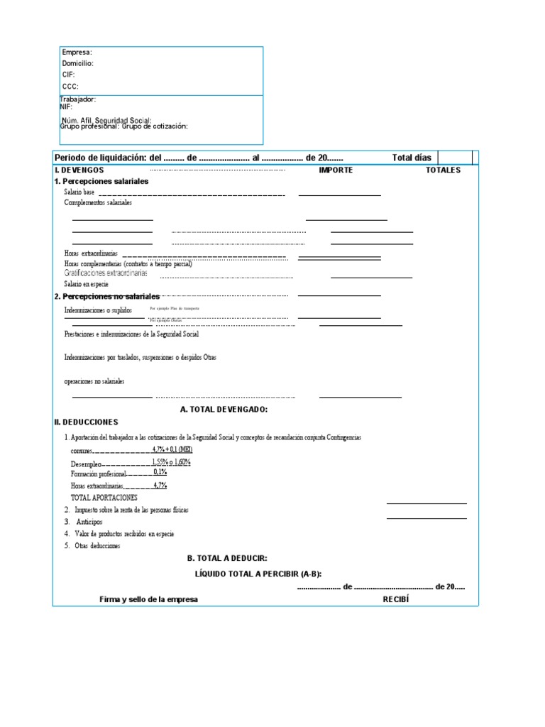Modelo Nomina Rellenar Alumns Feb 2023 Ok2 Descargar Gratis Pdf