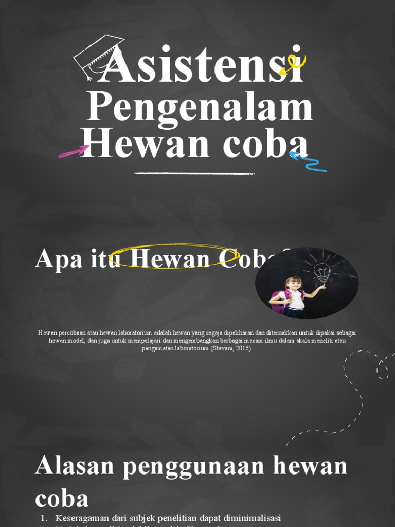 Asistensi: Pengenalam Hewan Coba | PDF