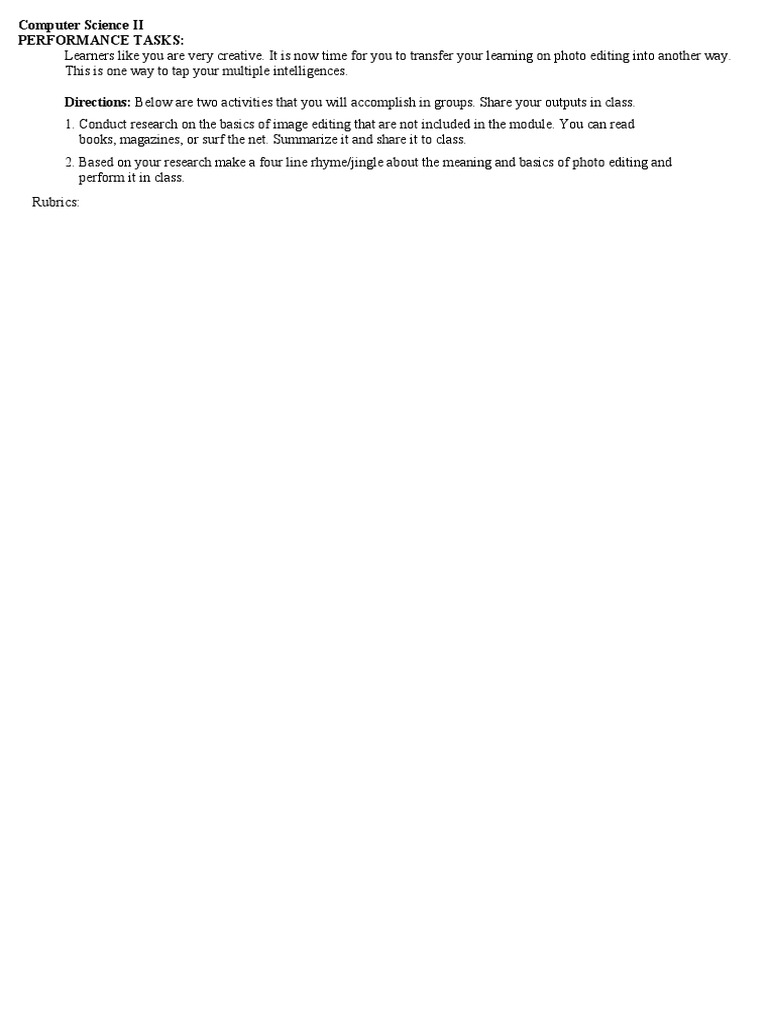 Computer Science I1 Pt Pdf