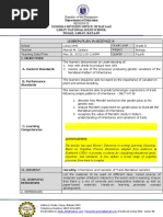Grade 8 Mendelian Genetics Lesson Plan | PDF | Heredity | Genetics