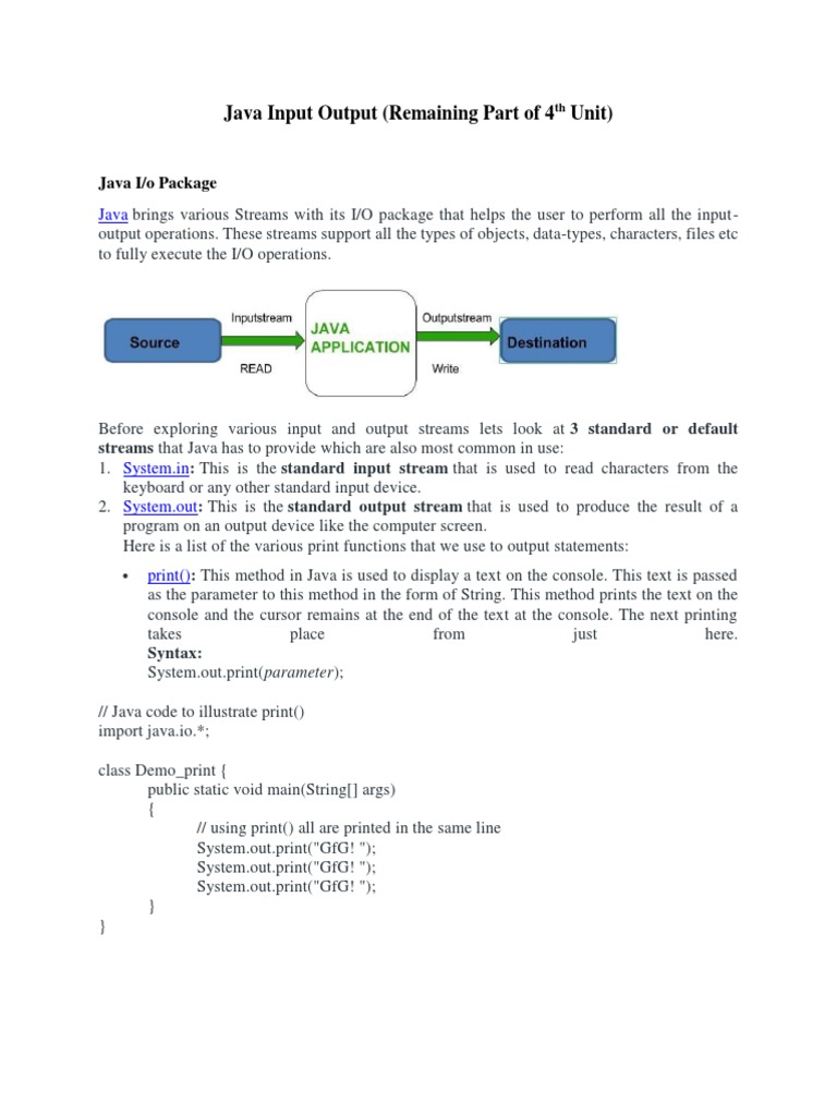 Java 4 and 5th Unit Notes - 064815 | PDF | Method (Computer Programming ... Java 4 and 5th Unit Notes - 064815 | PDF | Method (Computer Programming ...