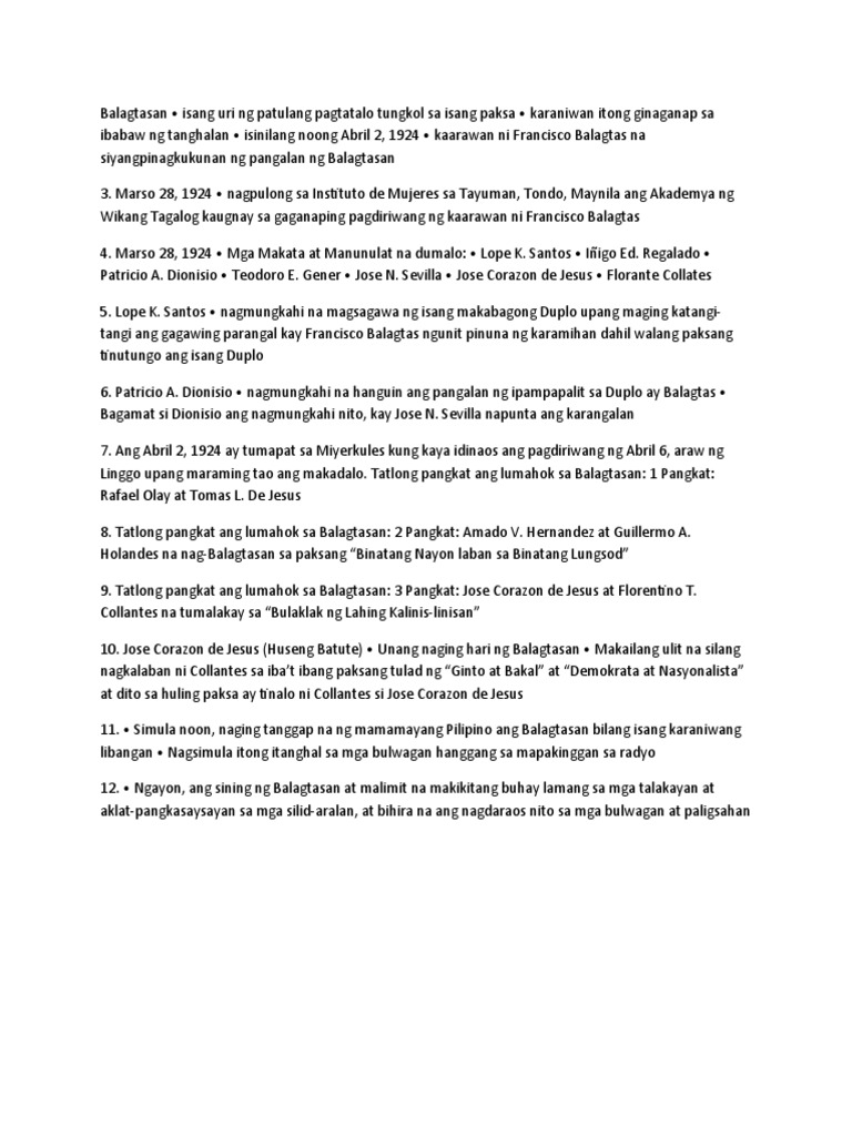 Balagtasan - is-WPS Office | PDF