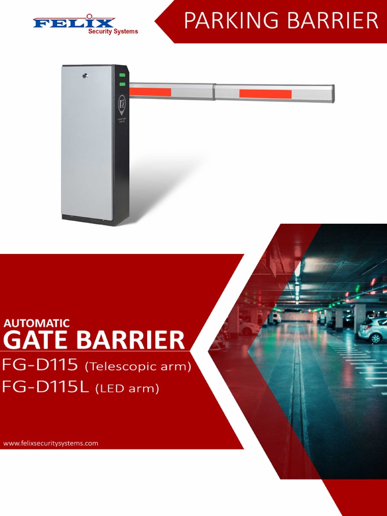 FELIX FG-D115 - Gate Barrier | PDF