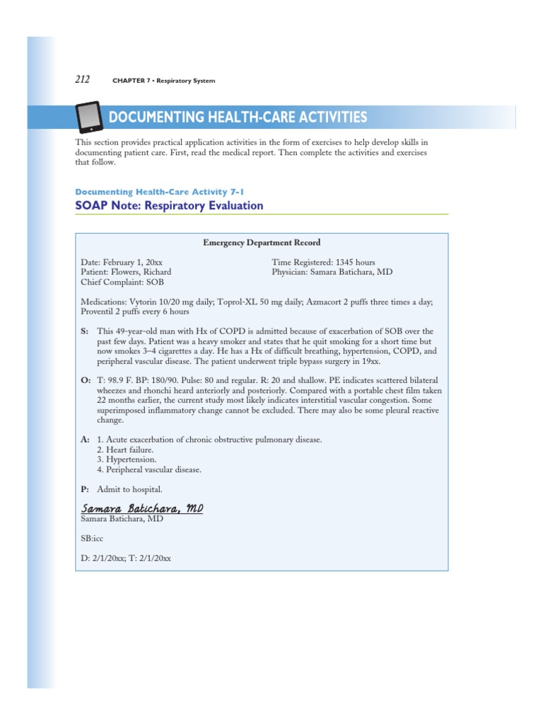 Respiratory System Reading 1 | PDF | Chronic Obstructive Pulmonary ...
