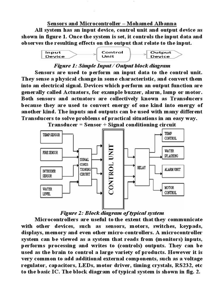 Sensors and Microcontroller PDF | PDF | Infrared | Thermocouple