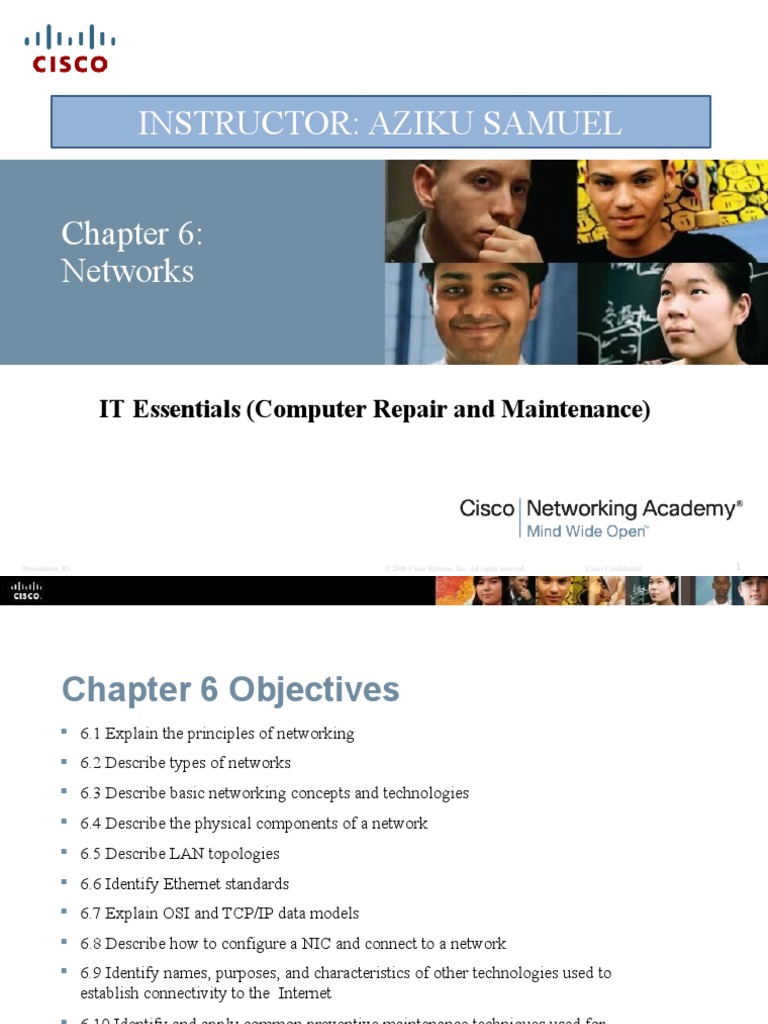 Chapter 6 Networks | PDF | Computer Network | Network Topology