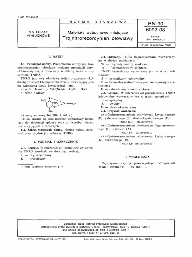 BN - 90 - 6092 - 03 Tnro | PDF