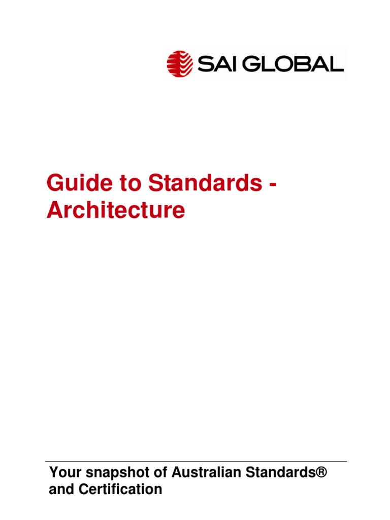 Australian Standards® and Architecture | PDF | Scaffolding | Concrete