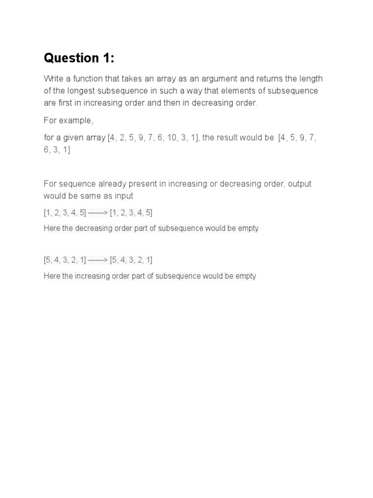 Coding Problems | PDF