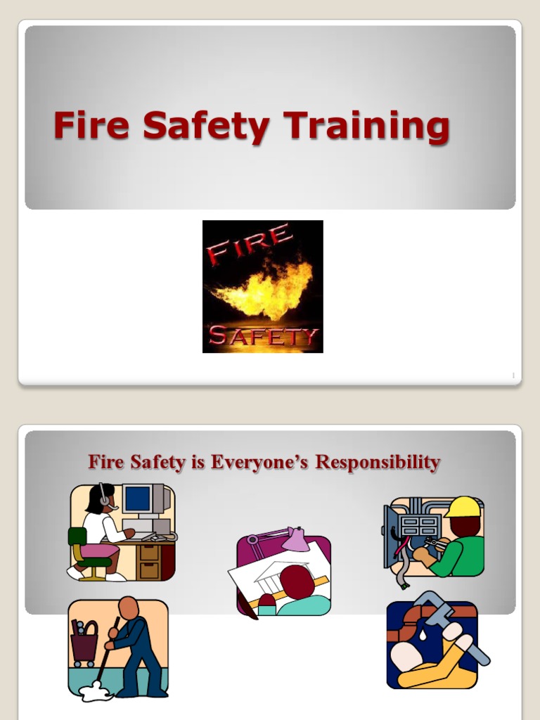 Fire Safety Training Essentials | PDF | Science & Mathematics