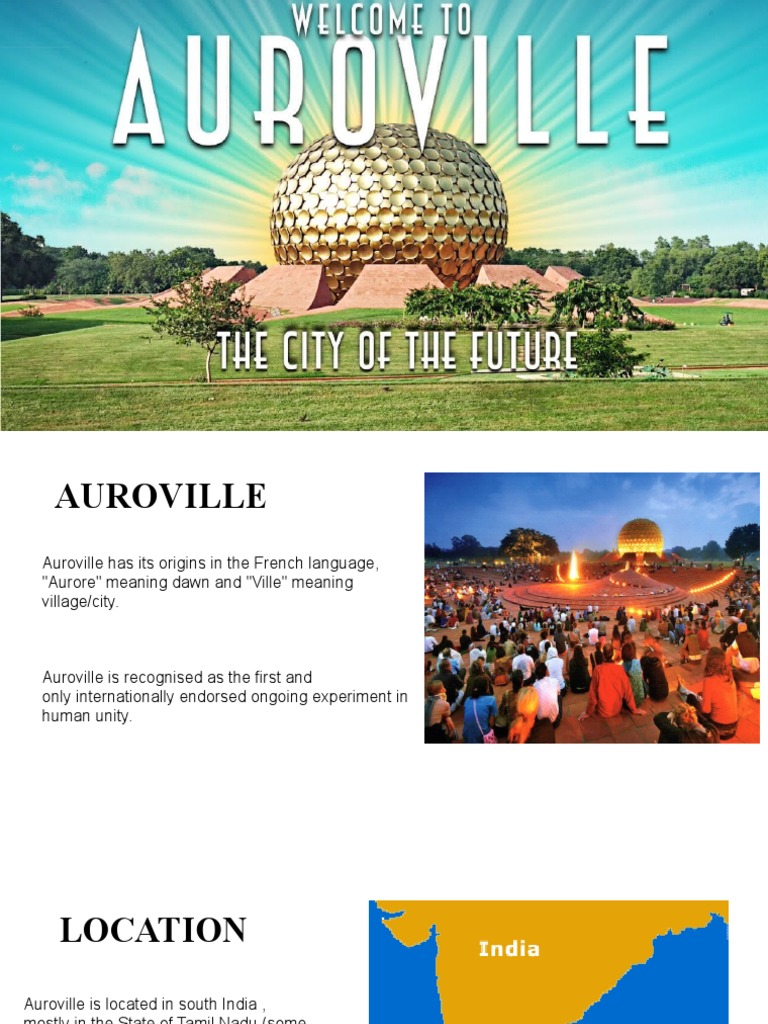 Auroville | PDF | Auroville