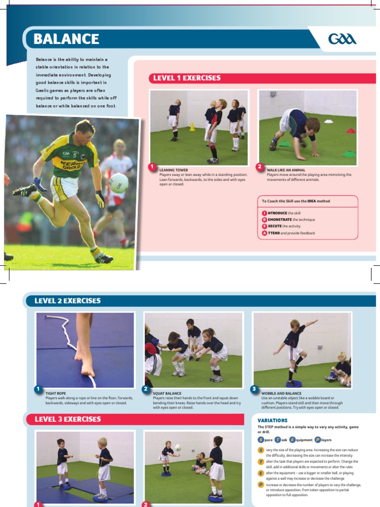 Balance-Skillcard 09 Aw | PDF | Sports