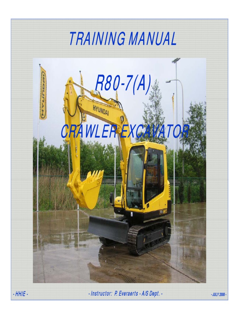 Training Crawler 80 7 (A) | PDF | Horsepower | Manufactured Goods