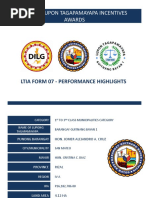 LTIA Form 07 Performance Highlights | PDF | Mediation | Justice