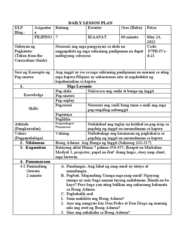 Ibong Adarna Ang Bunga NG Inggit | PDF