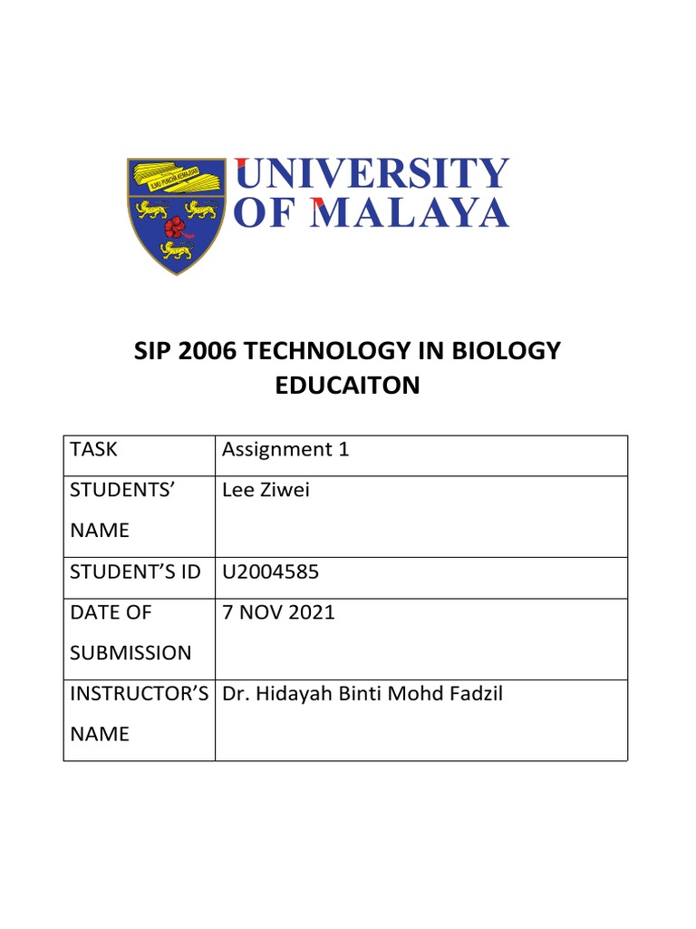 Sip2006 Assignment 1 Quiltbot PDF | PDF | Educational Technology | Teachers