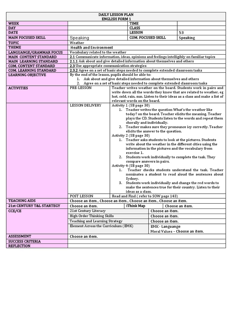Unit 3 Wild Weather | PDF