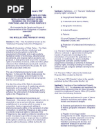 Ra 8293 The Intellectual Property Code of The Philippines ( | PDF ...