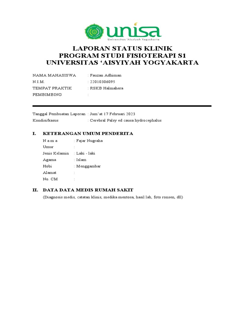 SK Presus 1 - Cerebral Palsy | PDF