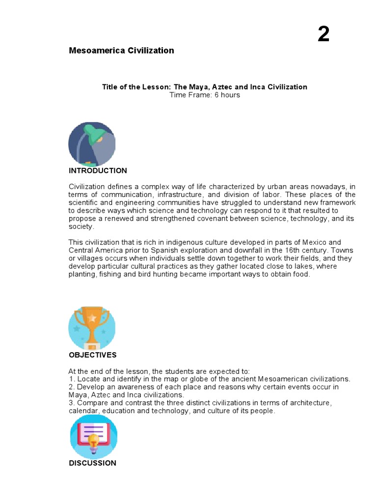 Module 2. Part I. Mesoamerica Civilization | PDF | Social Science ...