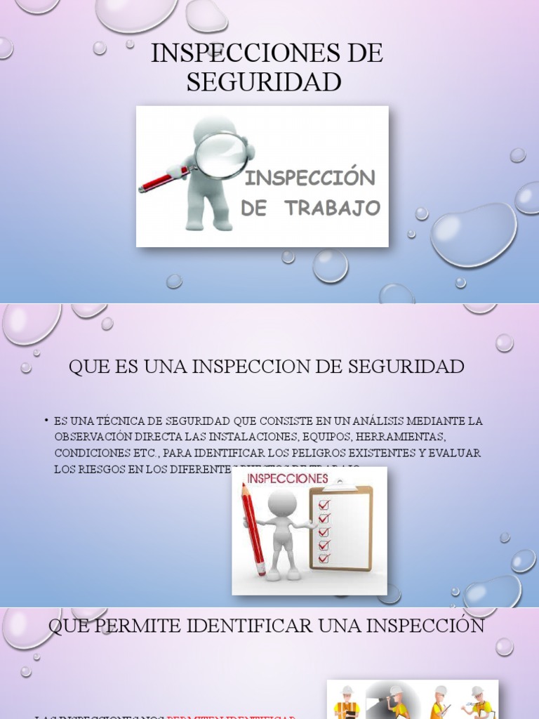 Inspecciones de Seguridad Capacitacion SST Aruma | PDF | Riesgo