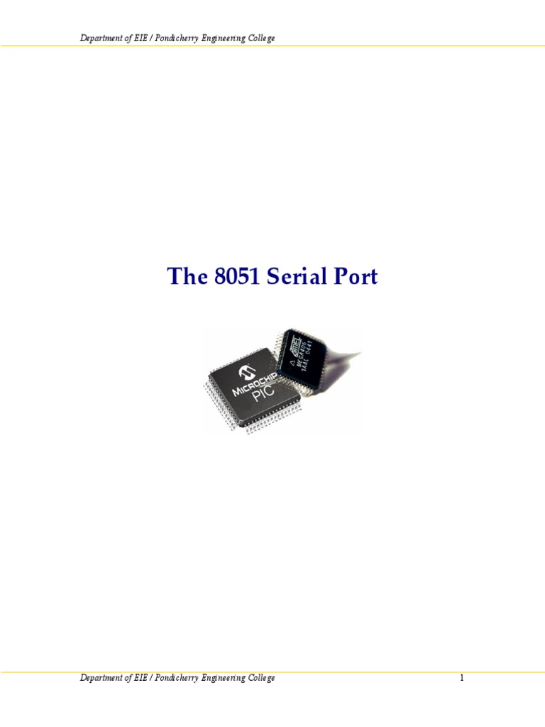 8 Serial Port | Download Free PDF | Computer Hardware | Manufactured Goods