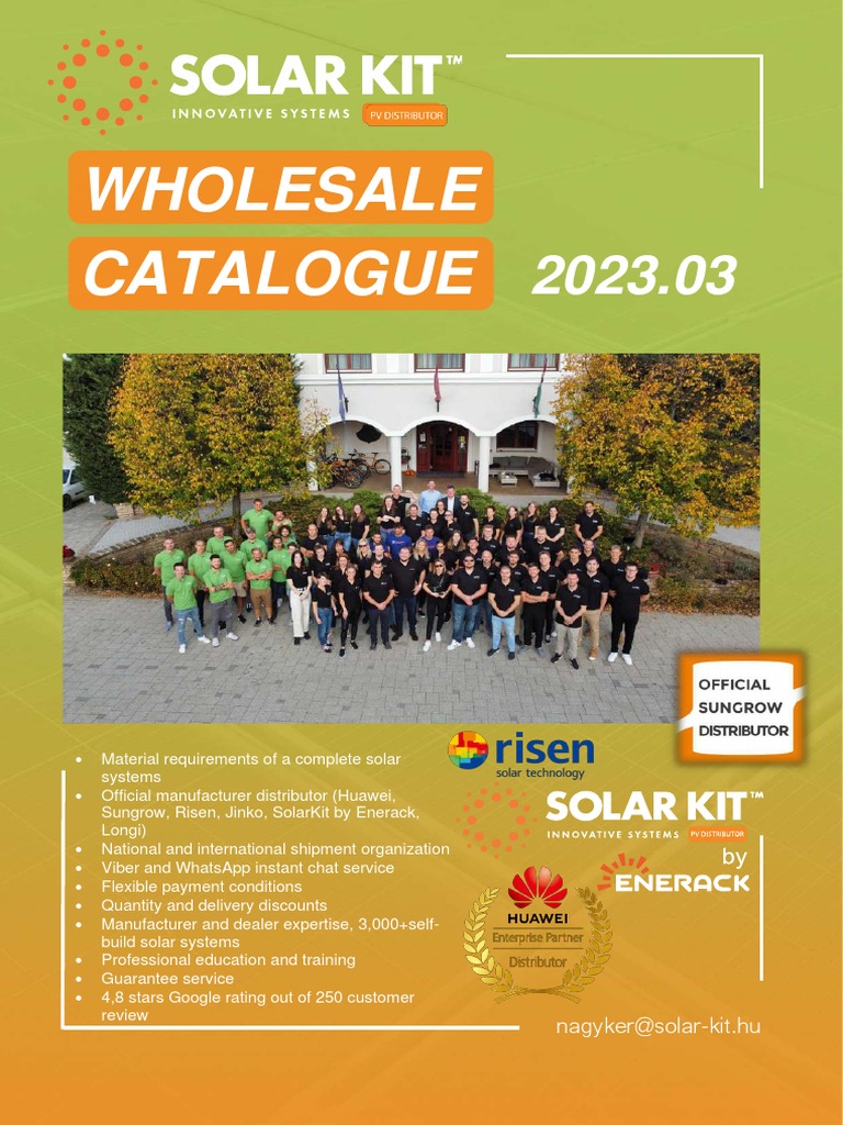 Solar Kit Wholesale Price List 2023 | PDF | Power Inverter | Solar Panel