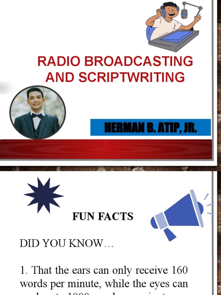 Radio Scriptwriting Guidelines | PDF | News | Broadcasting