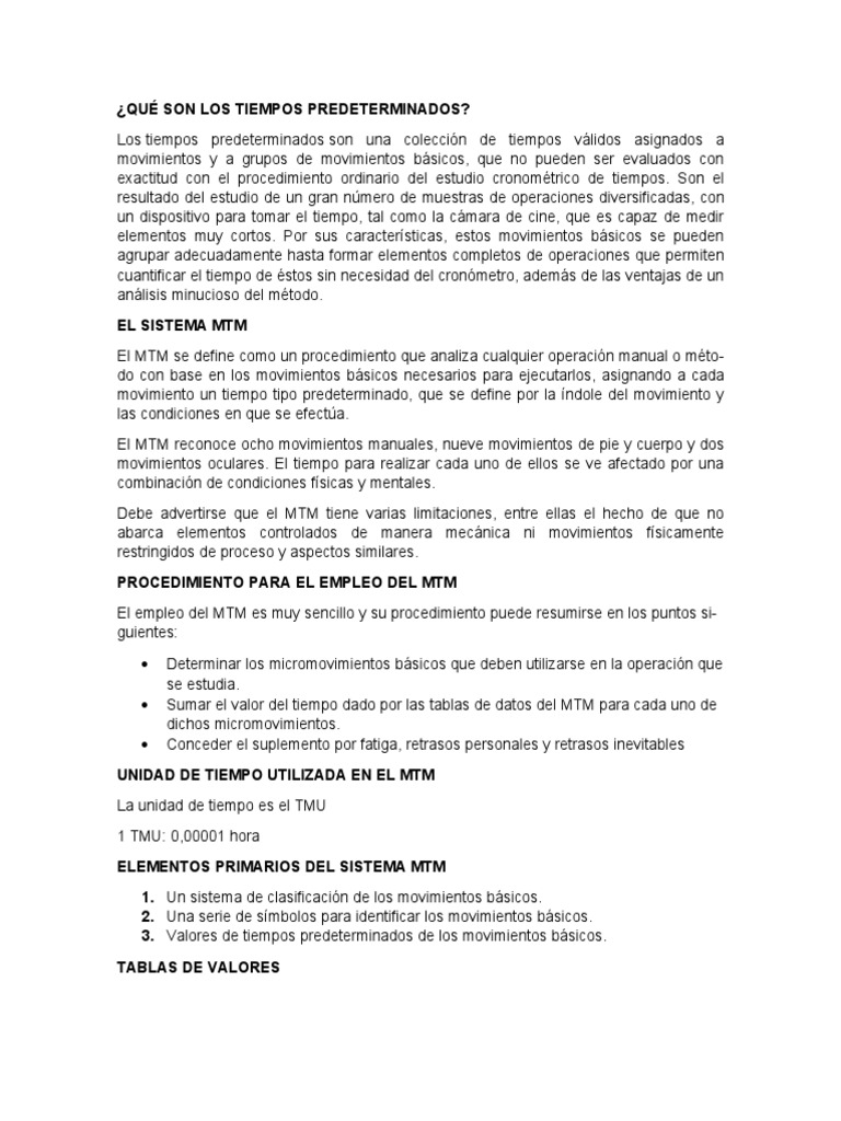 MTM1 y MTM2 | PDF | Informática