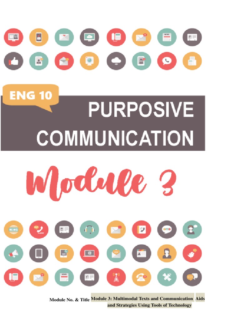 Module 3 - Lesson 1 - Eng10 PDF | PDF | Communication | Human Communication