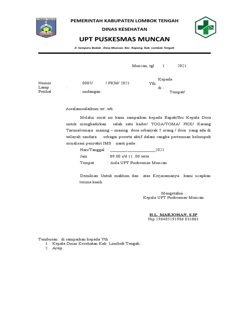Sosialisasi IMS dan HIV di Puskesmas Muncan | PDF | Sains & Matematika