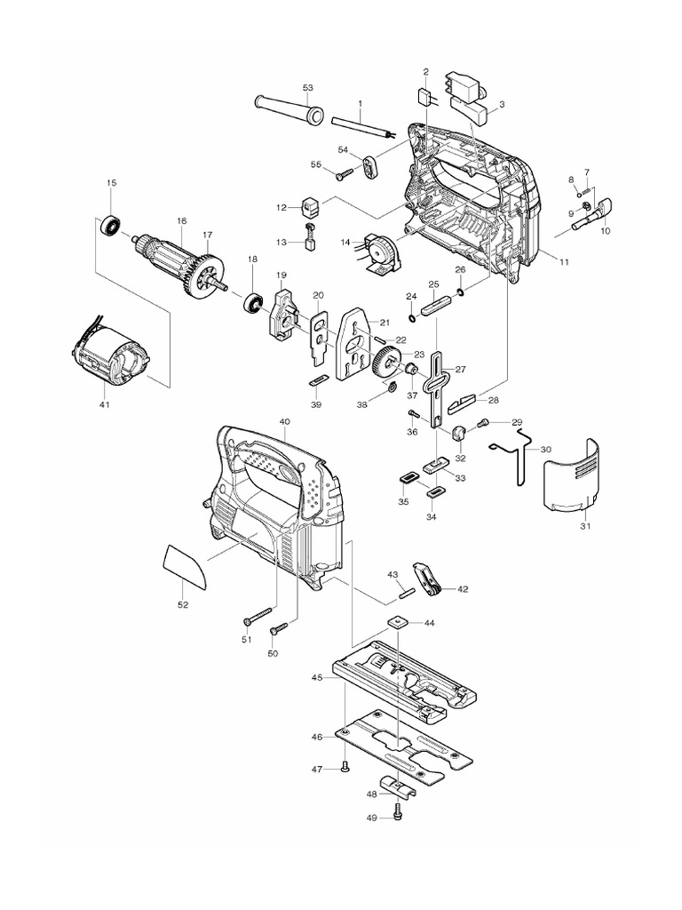 Makita 4329 Explode View | PDF