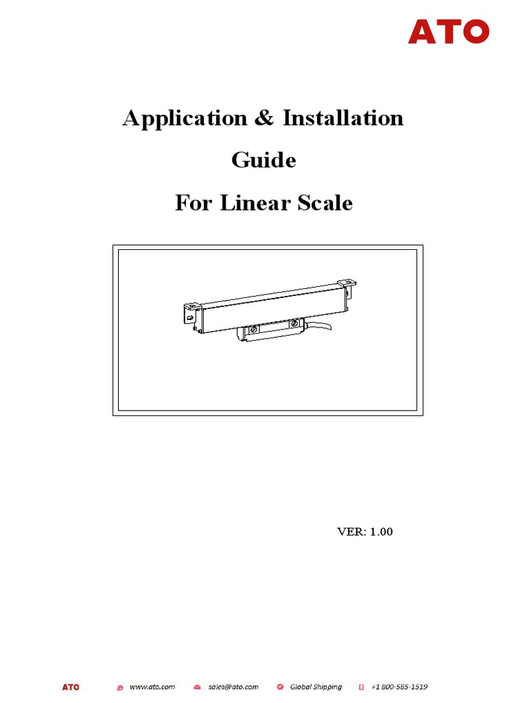 Linear Scale Installation Guide | PDF | Electrical Engineering ...