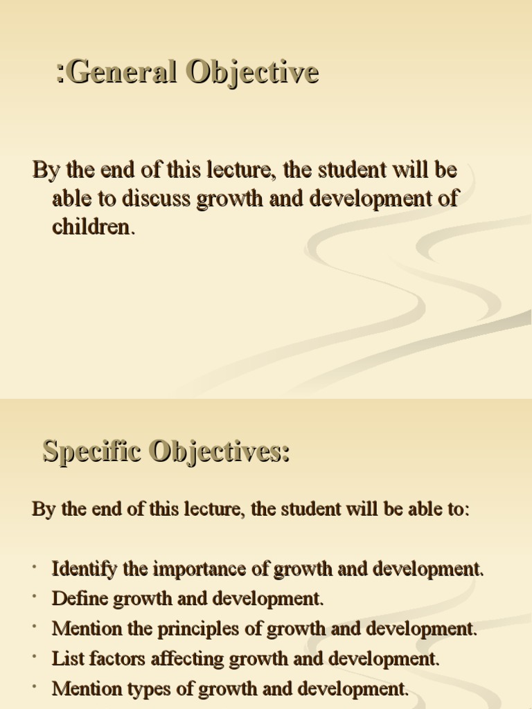 Pediatric Growth and Development Overview | PDF | Child Development ...