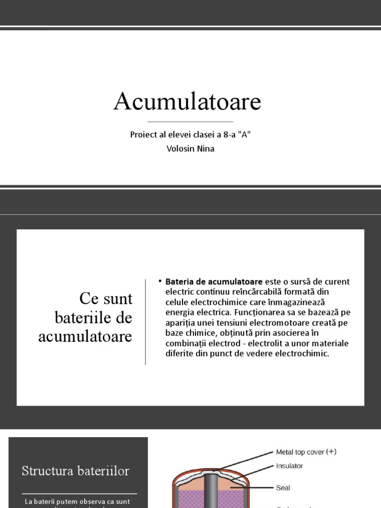 Acumulatoare | PDF