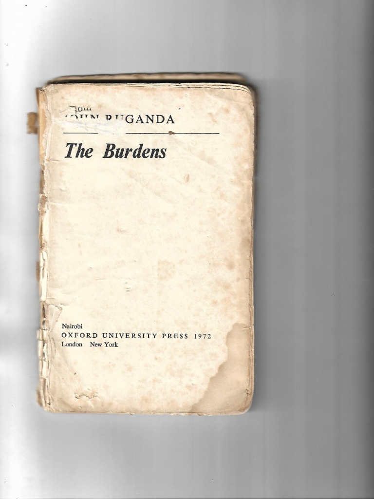 BURDENS Book PDF | PDF