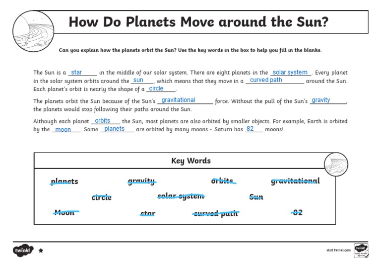 How Planets Orbit the Sun Explained | PDF