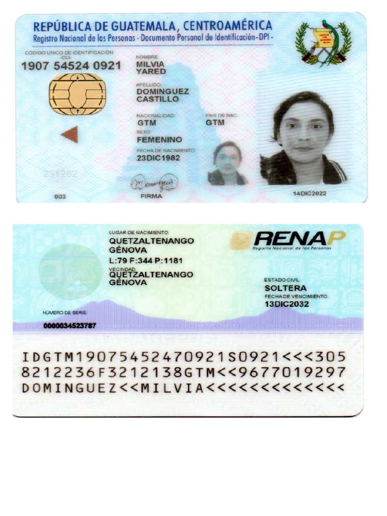 Milvia Soltera Dpi | PDF