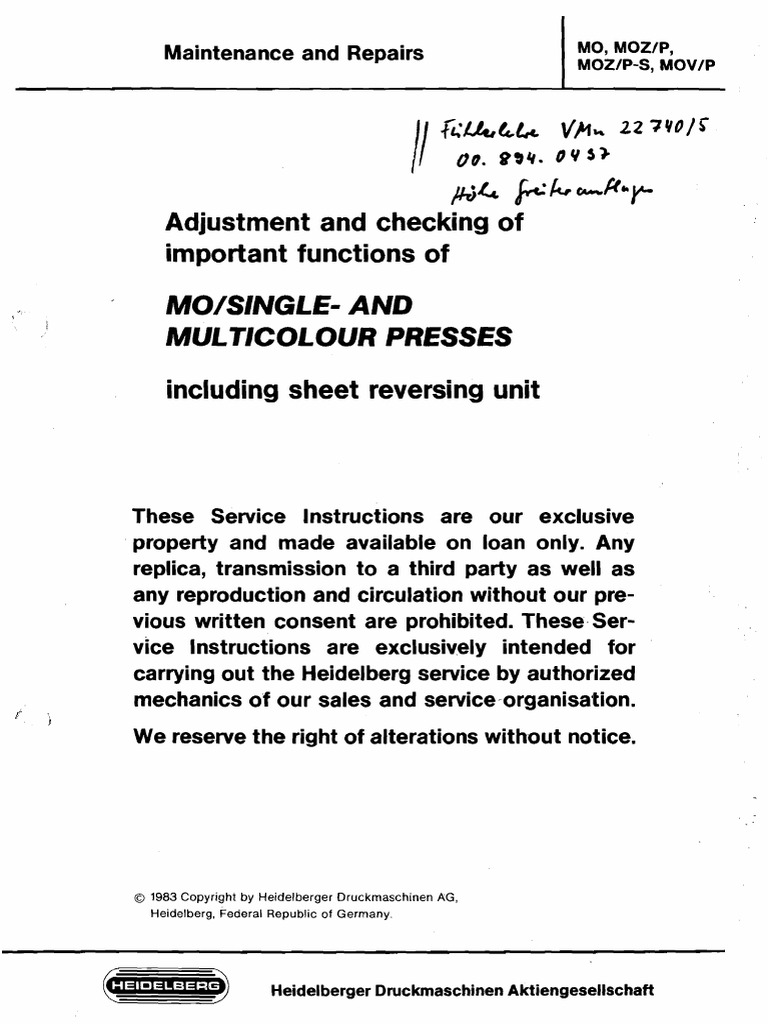 Maintenance - Repair MO PDF | PDF | Mechanical Engineering | Machines