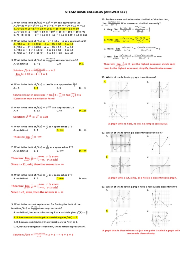 3rd Quarter (Review Test - Answer Key) | PDF | Volume | Geometry