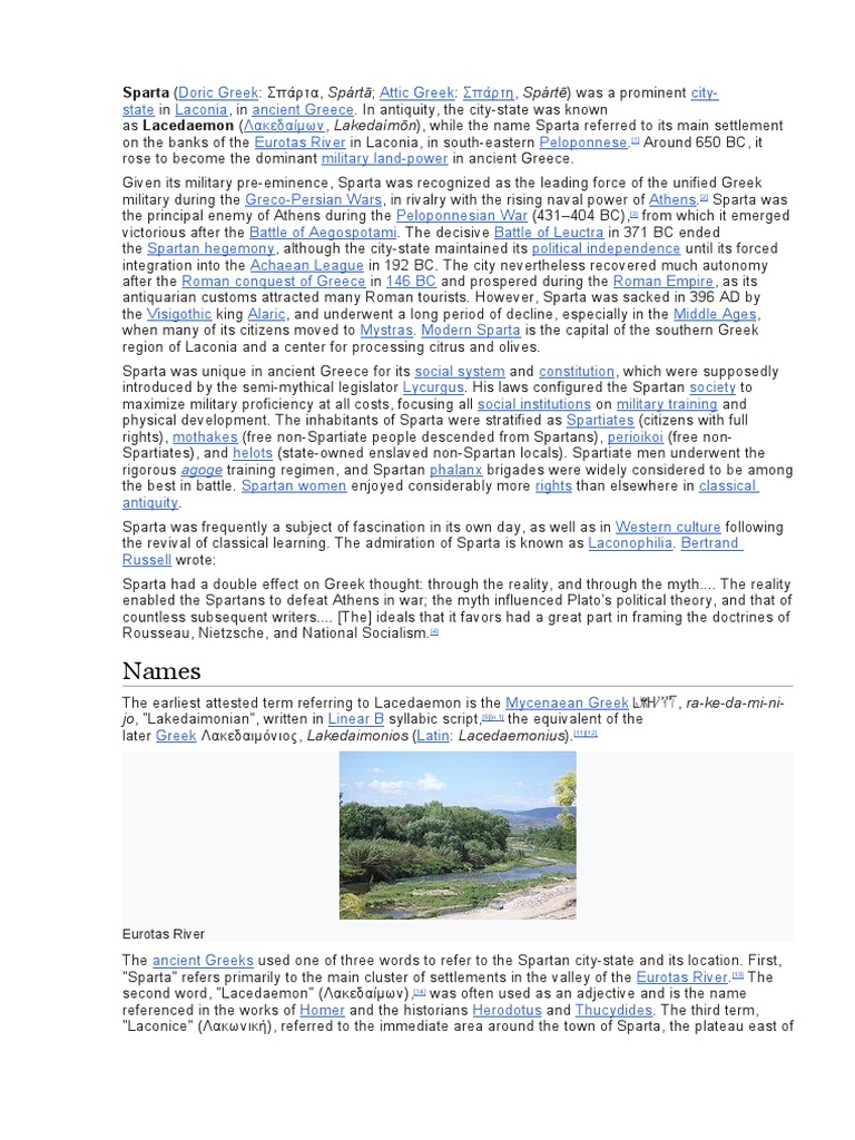 Sparta Pdf