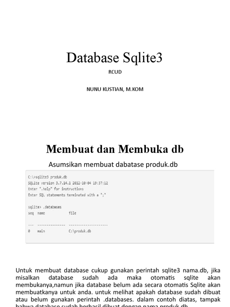 Database Fundamentals | PDF
