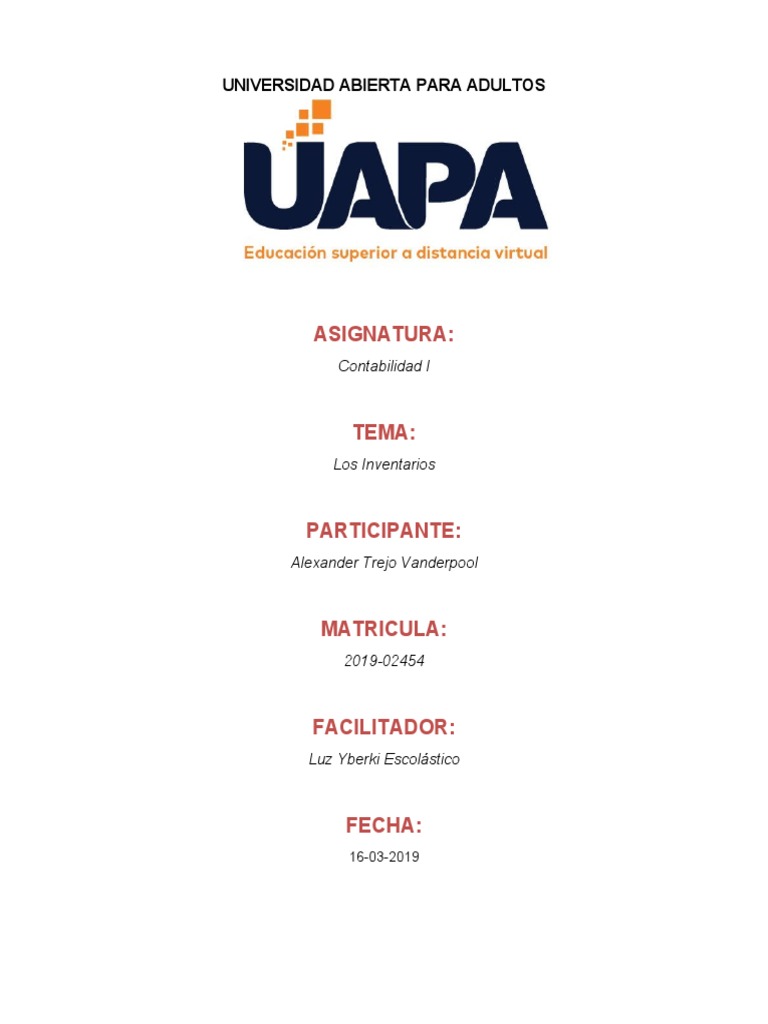 Tarea 9 - Contabilidad I Alexander Trejo | PDF | Economía Financiera ...