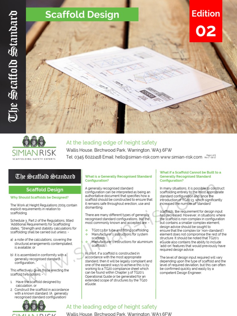 Scaffold Design | PDF | Scaffolding