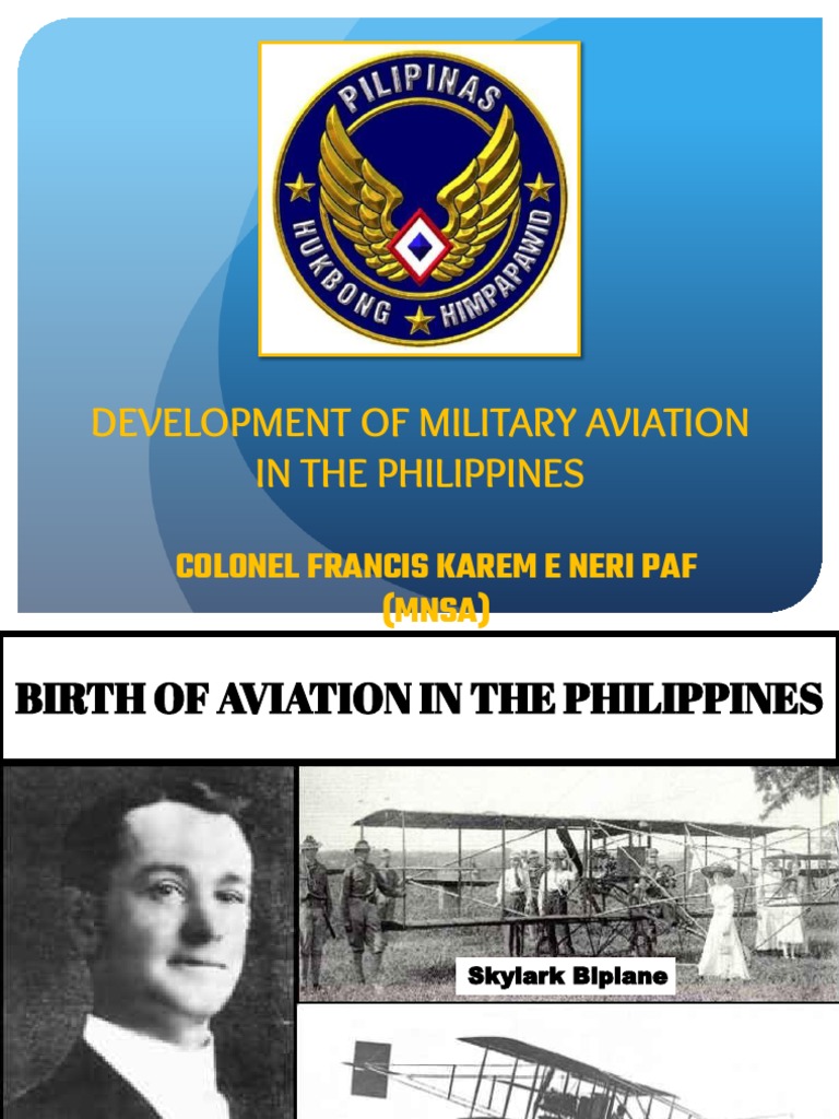 PAF History Lecture Latest Shortened 1 PDF | PDF | Military | Military ...