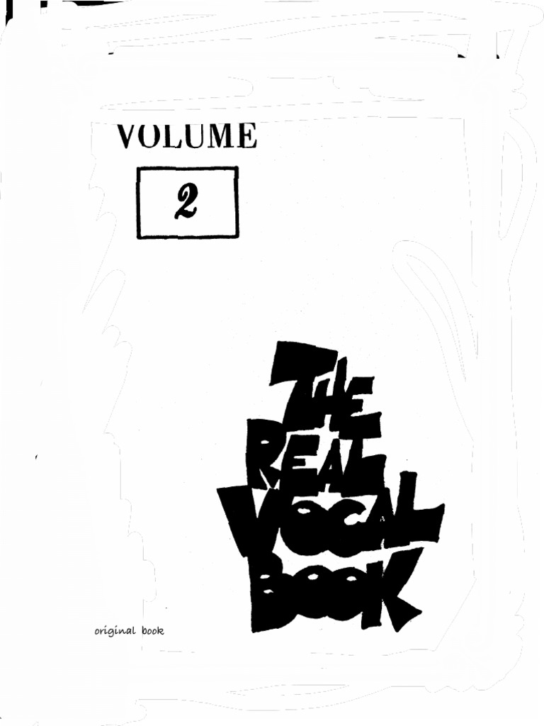 8b The Real Vocal Book Vol II L-Z Orig PDF | PDF